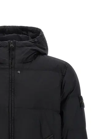 Stone Island Compass-badge High-neck Zip-up Jacket