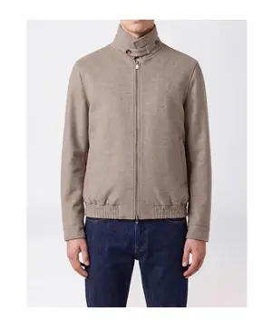 Brunello Cucinelli High Neck Zip-up Jacket - No