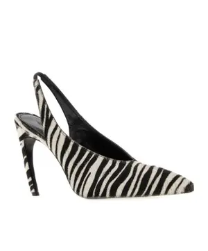 Attico Zebra-print High-heeled Sandals
