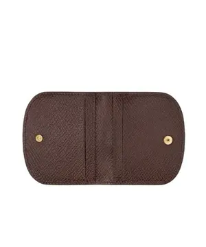Longchamp Smiley Ring Card Holder Wallet