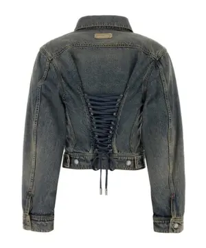 Alexander McQueen Denim Jacket - Black