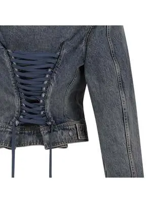 Alexander McQueen Denim Jacket - Black