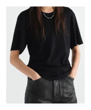 LEMAIRE Rib T-shirt In Jersey