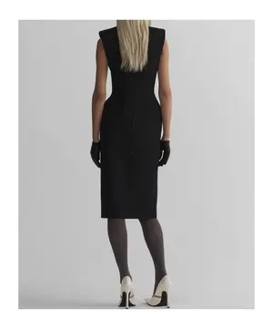 MUGLER Stockman Midi Dress