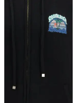 Casablanca Zip-up Hoodie