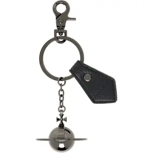 VIVIENNE WESTWOOD 3d Orb Leather Keyring