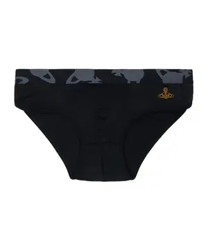 VIVIENNE WESTWOOD Orb Waistband Briefs - Black