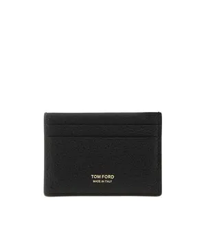 TOM FORD Rectangular Card Holder - Black