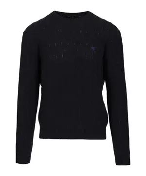 Etro Long-sleeved Sweater - Black