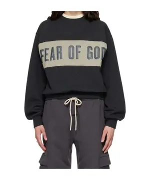Fear Of God Paneled Classic Sweatshirt - Iron-gray