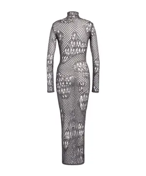 DONDUP Long-sleeve High-neck Dress