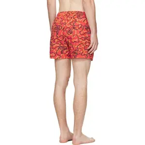 VIVIENNE WESTWOOD Allover Printed Drawstring Swim Shorts