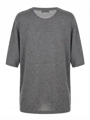 Brunello Cucinelli Crew-neck Cashmere T-shirt
