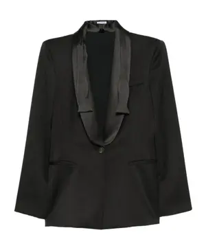 Brunello Cucinelli Long-sleeved Casual Jacket - Black