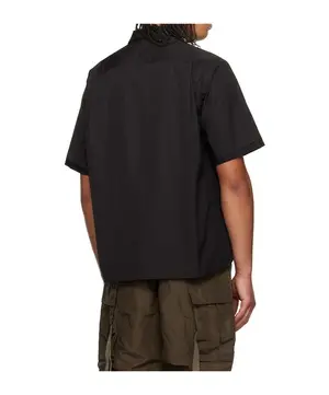 Sacai Collared Short-sleeved Shirt