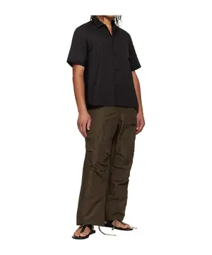 Sacai Collared Short-sleeved Shirt