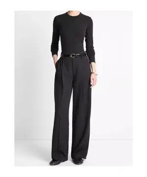 Vince Essential Pima Cotton-blend Long-sleeve T-shirt