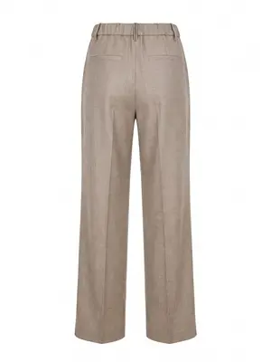 Brunello Cucinelli Pleated Wide-leg Trousers