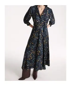 Marella Bow-tie Collar Dress
