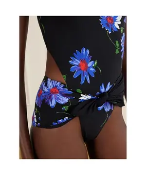Alaïa Floral-print Swimsuit