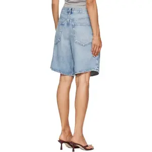 AGOLDE Belt-loop Denim Shorts