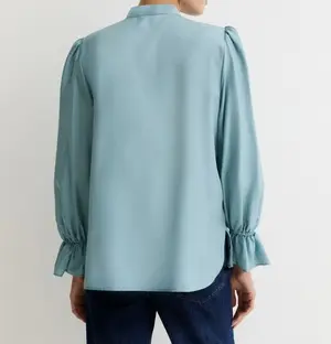 Marella Long-sleeved Ruffled Shirt