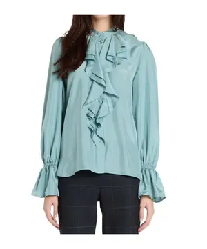 Marella Long-sleeved Shirt - Blue
