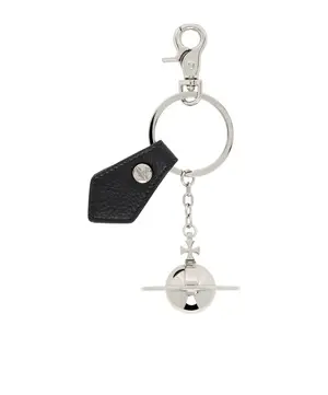 VIVIENNE WESTWOOD 3d Orb Keychain - White