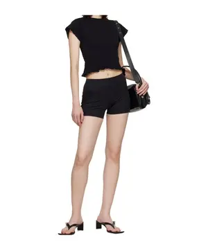 Vetements Pleated Crew Neck T-shirt