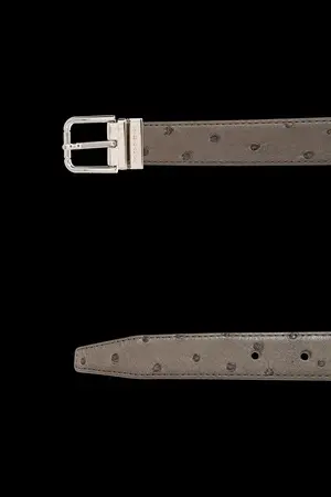 Dolce & Gabbana Dolce Gabbana Patterned Buckle Belt