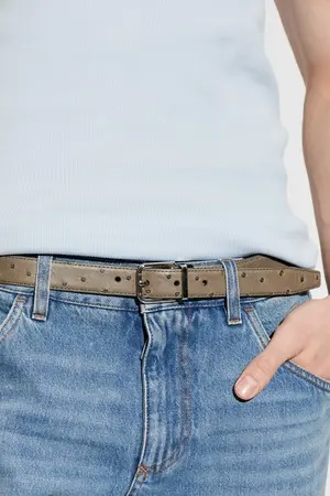 Dolce & Gabbana Dolce Gabbana Patterned Buckle Belt