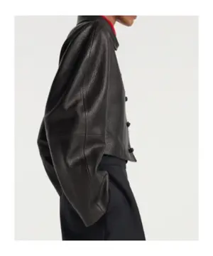 RÓHE Long-sleeve Leather Jacket
