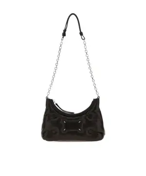 MAISON MARGIELA Zippered Shoulder Bag - Black