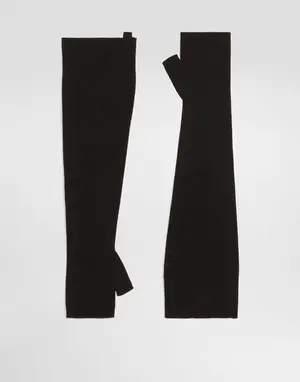 Dolce & Gabbana Dolce Gabbana Rib Knitted Gloves