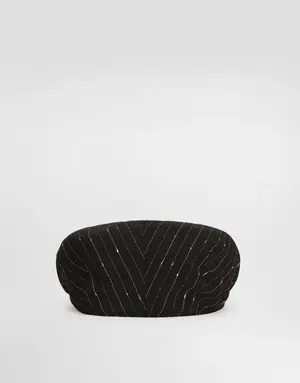 Dolce & Gabbana Dolce Gabbana Pinstripe Flat Cap Hat