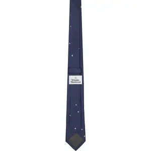 VIVIENNE WESTWOOD Orb Printed Pointed-tip Tie