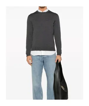 ZANONE Ribbed Virgin Wool Jumper