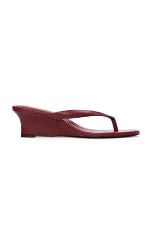 BLACK SUEDE STUDIO Easy Leather Wedges