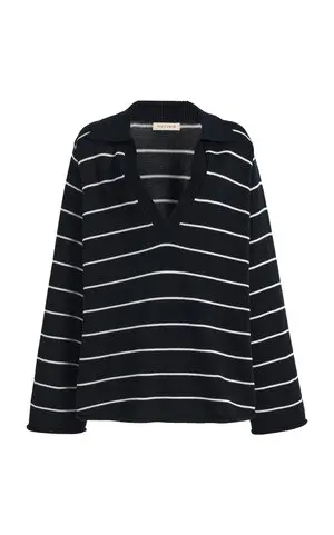 ELCE Umi Striped Cotton Sweater