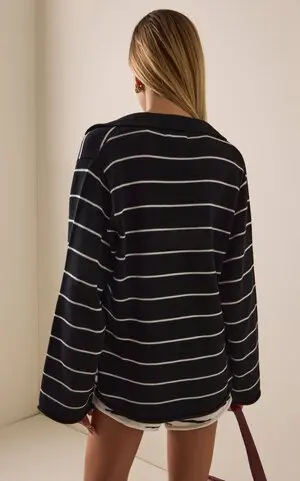 ELCE Umi Striped Cotton Sweater