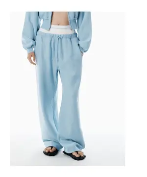 Alexander Wang Layered Wide-leg Sweatpants
