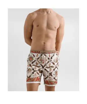 Dolce & Gabbana Dolce Gabbana Shell Printed Medium Swim Boxer Shorts