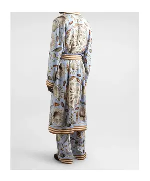 Dolce & Gabbana Dolce Gabbana Shell Printed Twill Robe