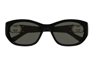 Gucci Round-frame Sunglasses - Black