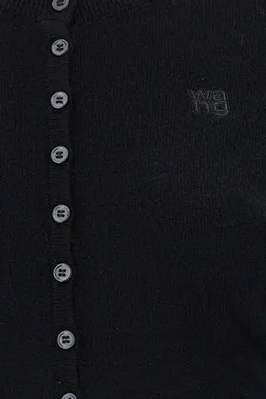 Alexander Wang Split-hem Knitted Cardigan
