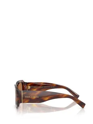 Dolce & Gabbana Dolce Gabbana Eyewear Rectangular Frame Sunglasses