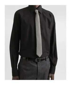 Dolce & Gabbana Dolce Gabbana Houndstooth Patterned Tie