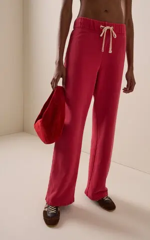 LES TIEN Classic Cotton Straight-leg Pants