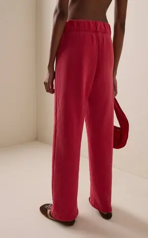 LES TIEN Classic Cotton Straight-leg Pants