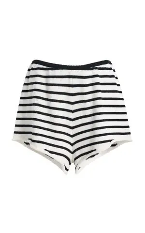 ELCE ELCE Cordelia Striped Cotton Shorts